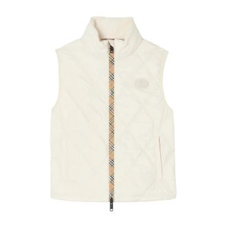 Burberry Gilet - - Jackets - Damen - Wei&szlig; - S