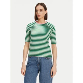 Tom Tailor Denim T-Shirt 1045410 Gr&uuml;n Regular Fit