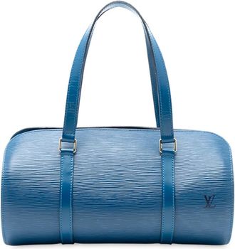 Louis Vuitton Hobo Bags - Epi Soufflot - Gr. unisize - in Blau - f&uuml;r Damen