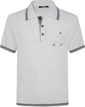 Jacquemus Poloshirt - Wei&szlig;