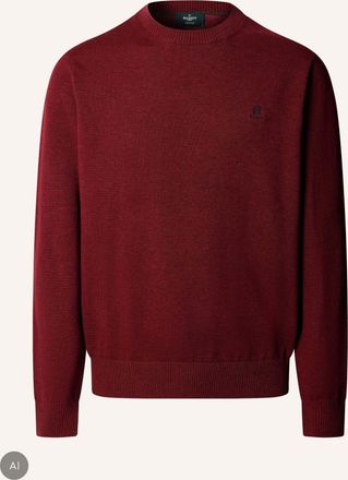 Hackett Pullover Hrtg Cotton H Crew rot