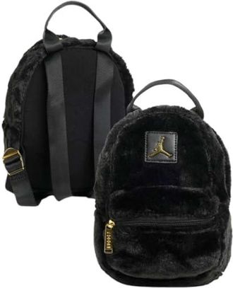 Nike Jordan Jordan 2A9006-023 JAG FAUX FUR MINI BACKPACK Noir Taille Unique