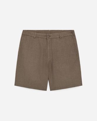 Arket Leinen-Shorts -Beige