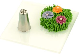 Pati-Versand Garniertülle Vermicelle Stern klein