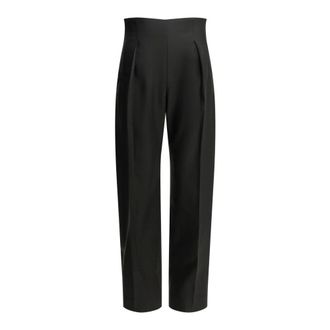 Khaite Pantalon Somera - Femme - Pantalons - Noir - Taille: 34 FR