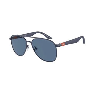 Emporio Armani unisex, Accessories, Blau, 53 MMGr&ouml;&szlig;e
