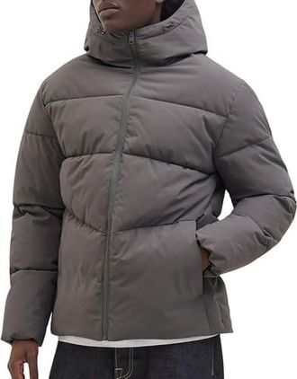 Jack & Jones Veste matelassée Jjglobal pour homme, castlerock, L, Gris, L