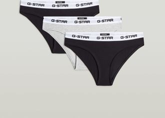 G-Star Hipster Brief 3er-Pack - Mehrfarbig - Damen