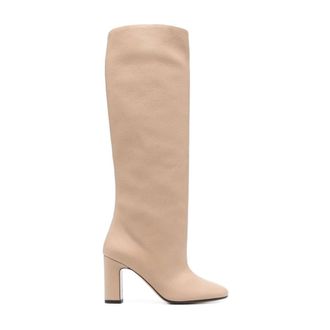 Kiton Elegante Braune Hirschleder Stiefel - - Shoes - Damen - Braun - 36 EU