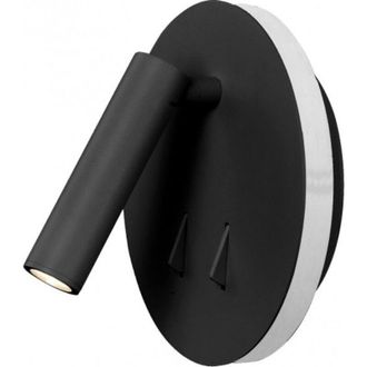 Mantra Mantra - Applique murale int&eacute;rieure liseuse Led Cayman noir mat