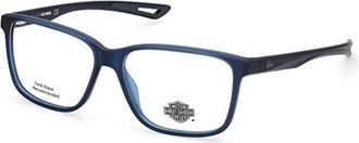 Harley-Davidson Lunettes de vue Harley-Davidson HD 0879 091 Bleu mat, Bleu mat/bleu mat, 56/14/140