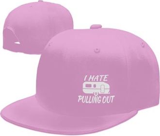 Generic Je D&eacute;teste Me Retirer Femme Homme Casquette Hip Hop S&eacute;chage Rapide Snapback Chapeau Snapback Strapback Cap pour Trucker Golf Adulte