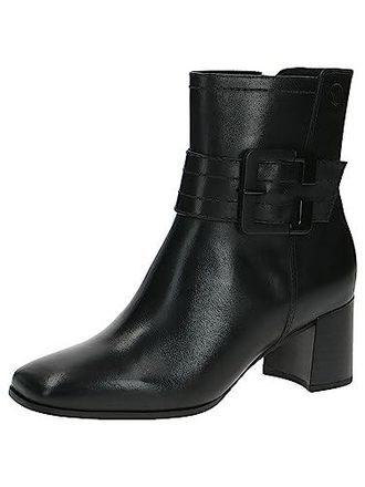 Caprice Femme 9-25315-41 Bottines à Lacets avec Talon, Noir, 38 EU