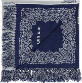 Miu Miu Mare Scarf - White