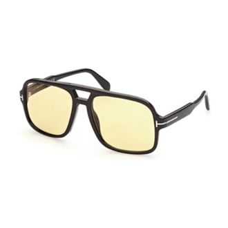 Tom Ford unisex, Accessoires, Noir, Taille: 60 MM Falconer Lunettes de soleil