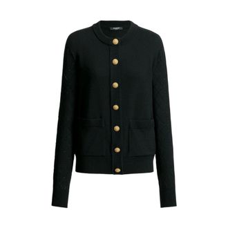Balmain Cardigans - - Knitwear - Damen - Schwarzk - M