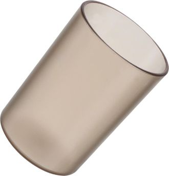 NUOBESTY SEWACC Transparenter Zahnb&uuml;rstenbecher aus Robustem Kunststoff Wasserfester Trinkbecher f&uuml;r Bad und Zuhause Glatte Oberfl&auml;che Porenfrei und Verschlei&szlig;