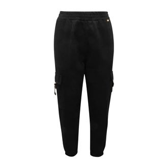 PHO Firenze 5422011 Pois Cargo Hosen - - Trousers - Damen - Schwarzk - XS