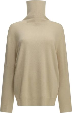 Max Mara Col roul&eacute; Mottelia - Femme - Pulls - Beige - Taille: 36 FR