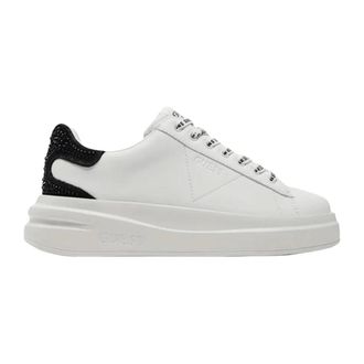 Guess Femme, Chaussures, Blanc, Taille: 39 EU Baskets blanches &agrave; clous