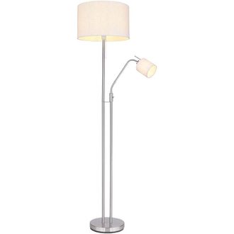 Globo Lighting Lampadaire - Ava - nickel - métal - ø 40cm - E27 - - Globo