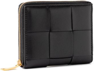 Bottega Veneta Quilted Leather Wallet - Black