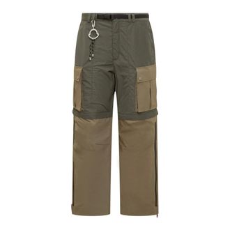 Moncler Homme, Pantalons, Vert, Taille: L Cargo Pantalons