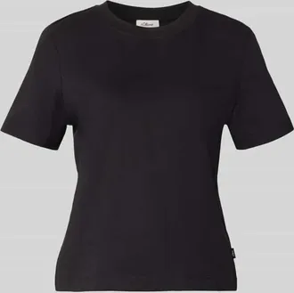 s.Oliver Red Label Regular Fit T-Shirt aus reiner Baumwolle