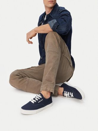 Guess Sneakers aus Stoff Guess Jeans CWBEO-ROCKFORD-01 WE Dunkelblau