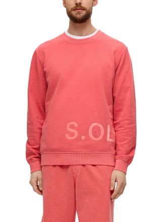 s.Oliver Sweatshirt mit Logo Print