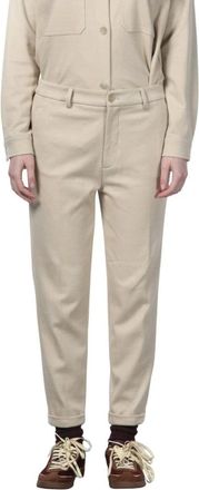 Mason's Pantalon Chino Douillet New York - Femme - Pantalons - Beige - Taille: 34 FR