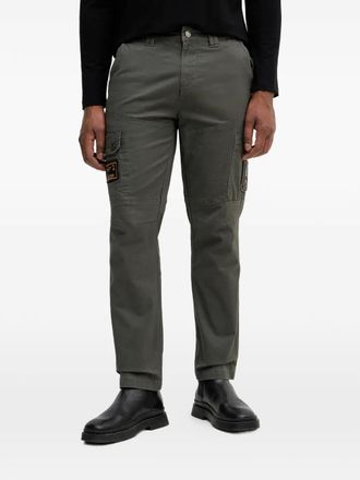 Aeronautica patch-pocket trousers - Gr&uuml;n