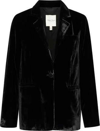 Part Two Femme, Vestes, Noir, Taille: 48 FR Blazer Noir Classique avec Poches