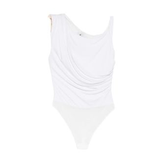 Elisabetta Franchi Femme, Tops, Blanc, Taille: 40 FR Top