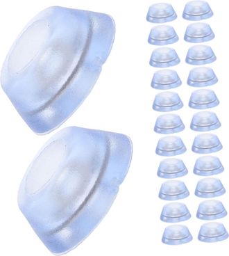 Soimiss 50stücke Silikon Möbelbeinabdeckungen Antirutsch Fußkappen Für Stühle Gummipads Zum Schutz Von Hartholzböden Bodenschutzkappen Für Möbelbeine