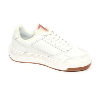 Trussardi Wei&szlig;e/Rosa Niedrige Lederschuhe - - Shoes - Damen - Wei&szlig; - 38 EU