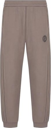 Giorgio Armani Jogginghose mit Logo-Stickerei - Nude
