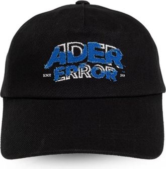 Ader Error Homme, Accessoires, Noir, Taille: M Casquette de baseball avec logo