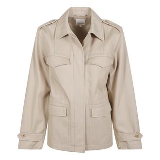 A.P.C. Fitted Safari Jacket - - Jackets - Damen - Beige - XS