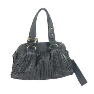 Bulgari Pre-owned Stoff schultertasche - - Pre-owned - Damen - Schwarzk - ONE SIZE