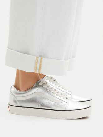 Vans Sneakers aus Stoff Vans Old Skool VN000E8WH271 Silberfarben
