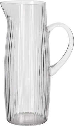 Bitz Kusintha Kanne, Wasserkrug aus Glas, Fassungsvermögen 1,2 L, Klar (1 stück)