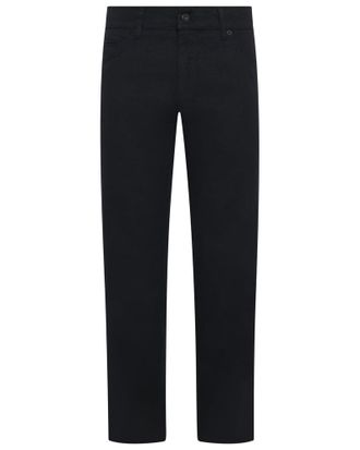 Brax 5 Pocket-Hose Cadiz aus einem Leinenmischgewebe, Straight Fit in