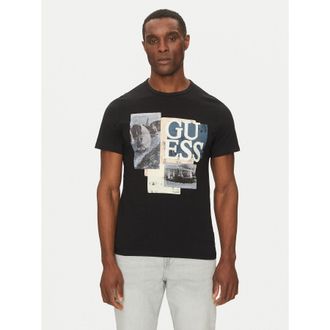 Guess T-Shirt M5GI04 I3Z14 Schwarz Slim Fit