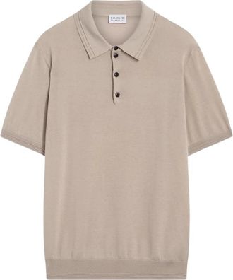 Pal Zileri Homme, Tops, Beige, Taille: 2XL Polo Chemises