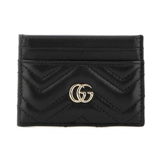 Gucci GG Marmont Kartenetui - - Accessories - Damen - Schwarzk - ONE SIZE