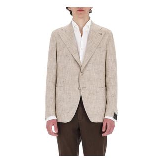 Tagliatore Pino Lerario Jacket - - Jackets - Herren - Braun - L