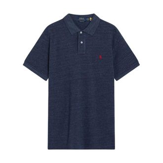 Polo Ralph Lauren Klassisches Mesh-Poloshirt - - Tops - Herren - Blau - S