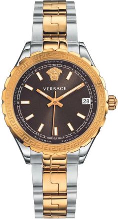 Versace Hellenyium Analog Quarz-Uhr - - Accessories - Damen - Gelb - ONE SIZE