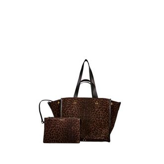 Jerome Dreyfuss Sac cabas L&eacute;on M en cro&ucirc;te de cuir